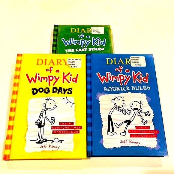 Other | Hardcover Diary Of A Wimpy Kid Book Series Dog Days Rodrick ...